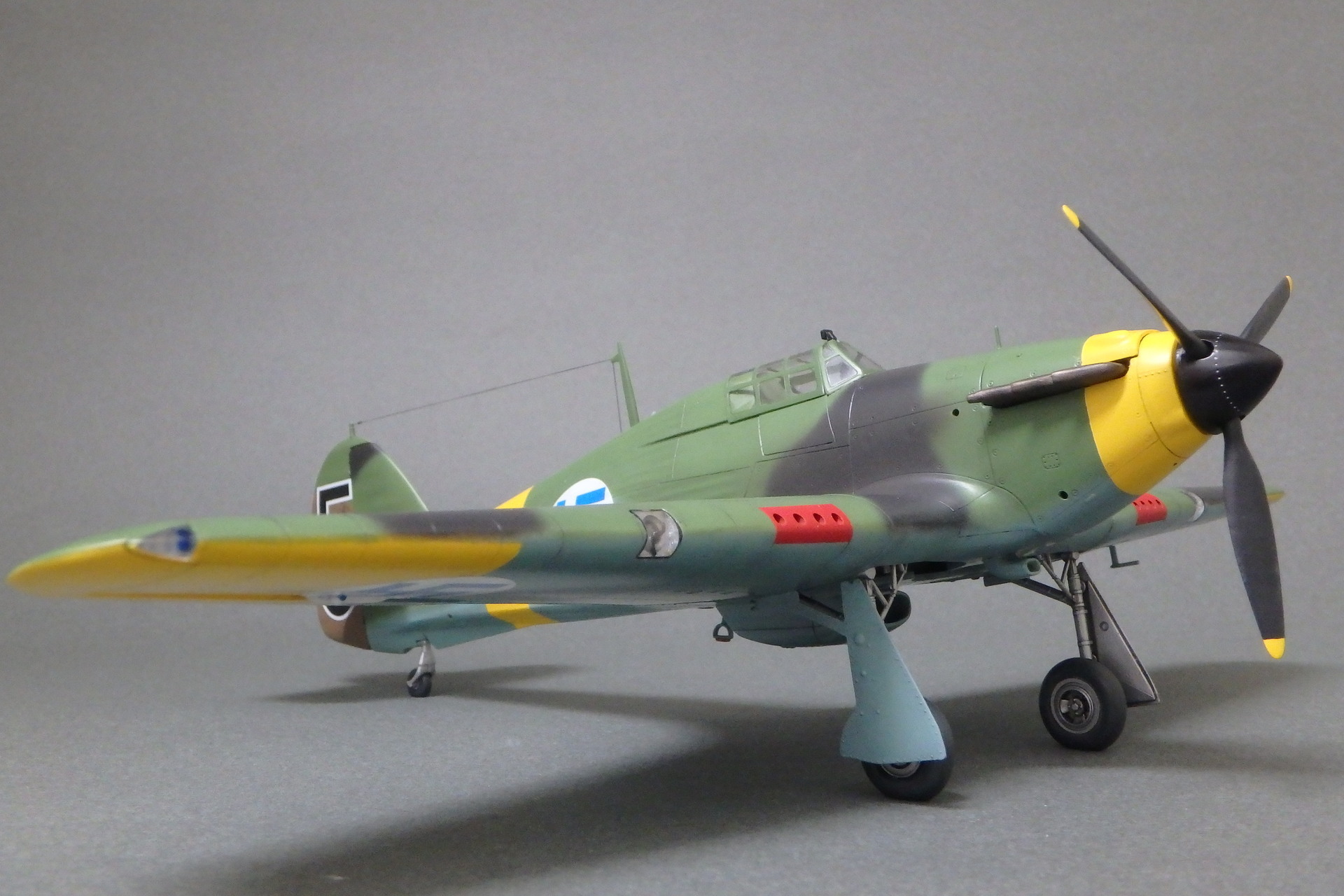 【風祭り】タミレリ1/48 ホーカーハリケーンMk.Ⅰ制作記＃8完成: ヒロシのホビーライフ雑記帳