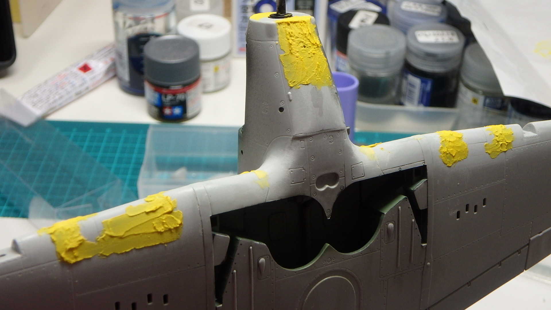 【風祭り】タミレリ1/48 ホーカーハリケーンMk.Ⅰ制作記＃2: ヒロシのホビーライフ雑記帳