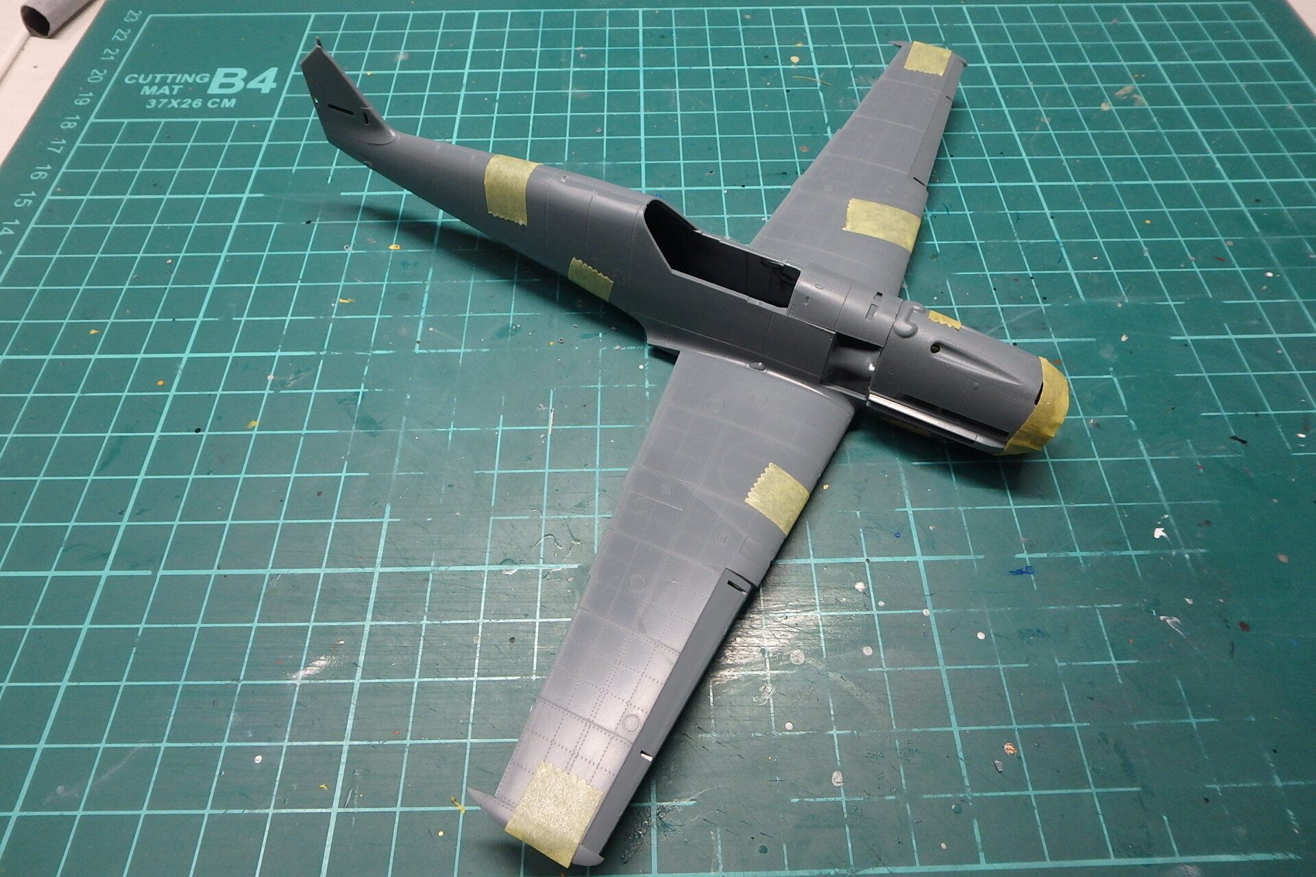 エデュアルド1/48 メッサーシュミットBf109E-4 ＃1: ヒロシのホビーライフ雑記帳