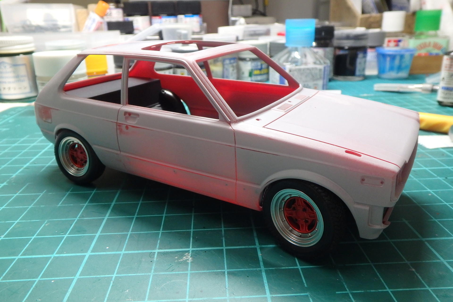 ハセガワ1/24 トヨタ スターレットS KP61（中期型）＃3: ヒロシのホビーライフ雑記帳